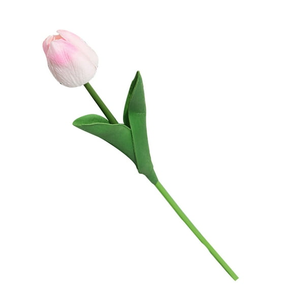 1 Pcs Fake Tulips Artificial Flowers,Artificial Tulips,13.5 Inch Pu ...