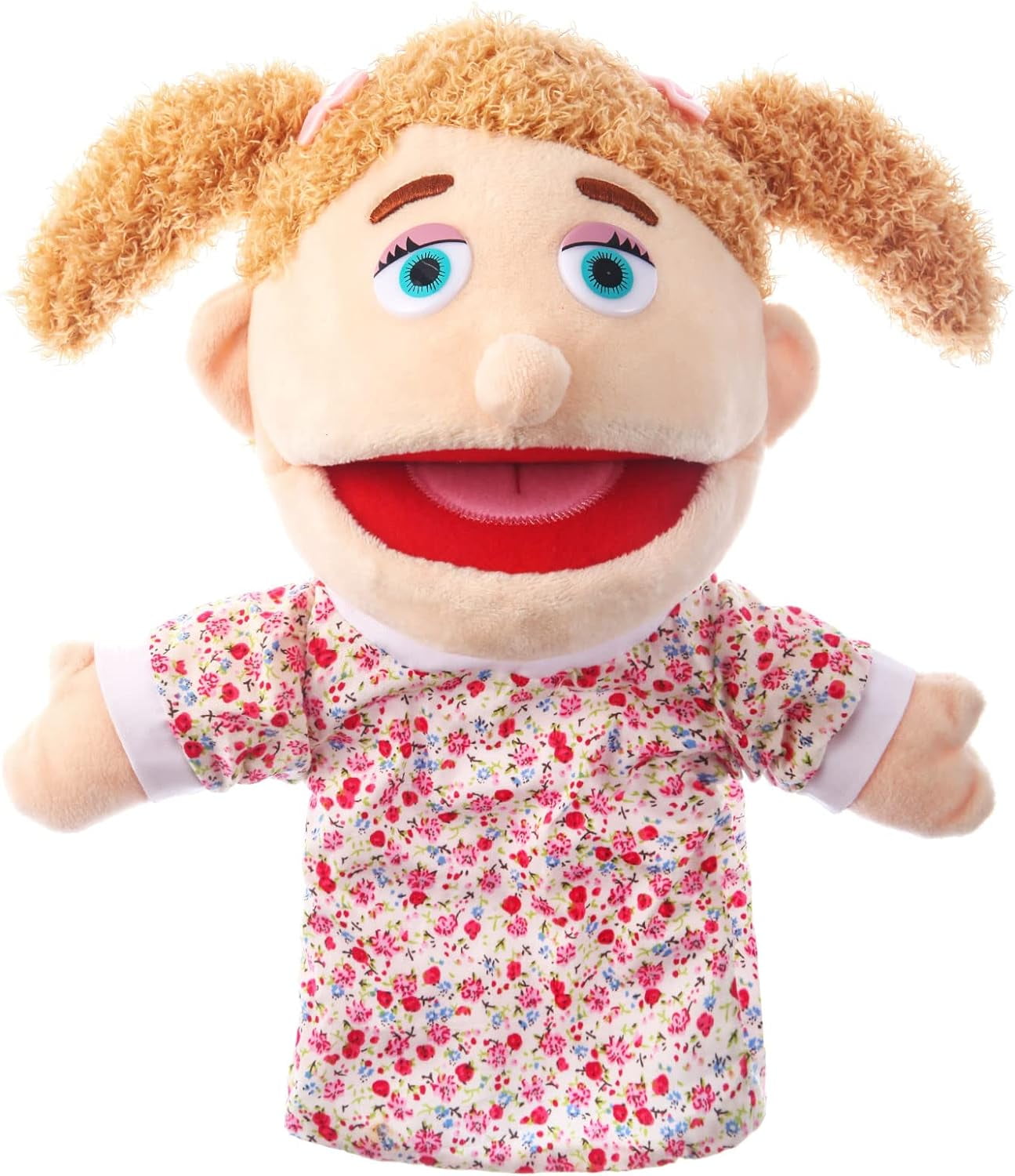 1 Pcs Family Hand Puppets 11.4 Inch Grandparents, Mom & Dad, Brother ...