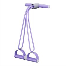 GoFit Stretch Rope with Training Manual – Stretching Strap with Loops ...