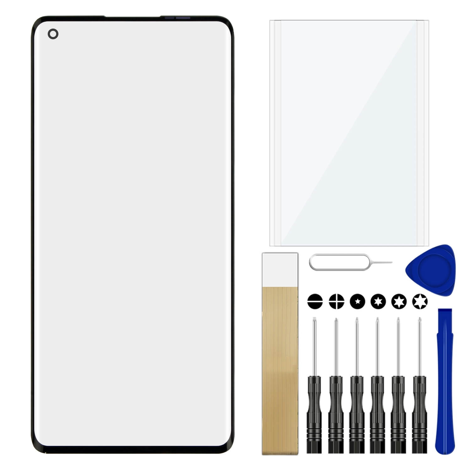 1 Pcs For OnePlus 8 IN2015 Replacement Outer Glass Screen Lens Tool ...