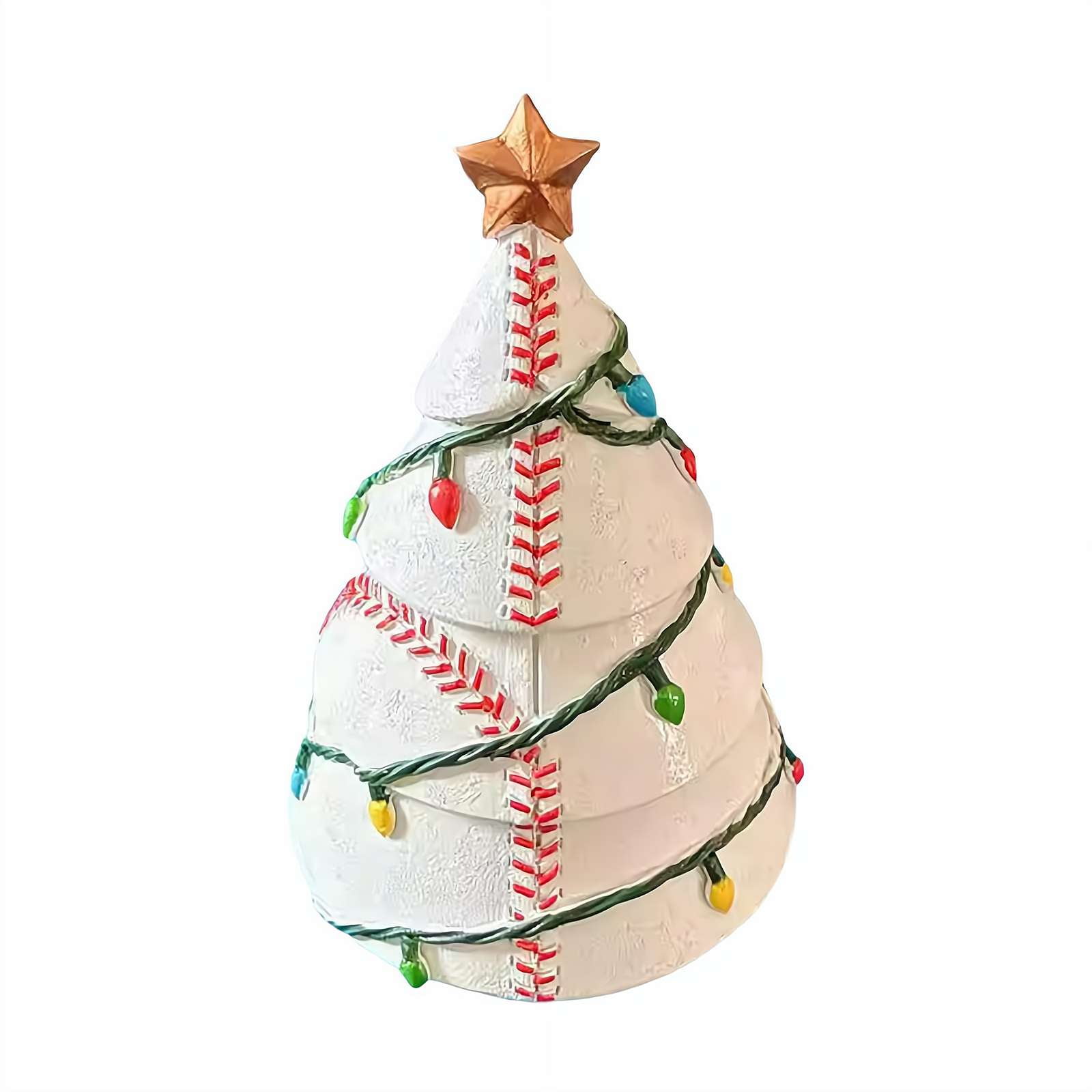 1 Pcs Fun Ball Christmas Tree Decoration Mini Sports Theme Christmas ...