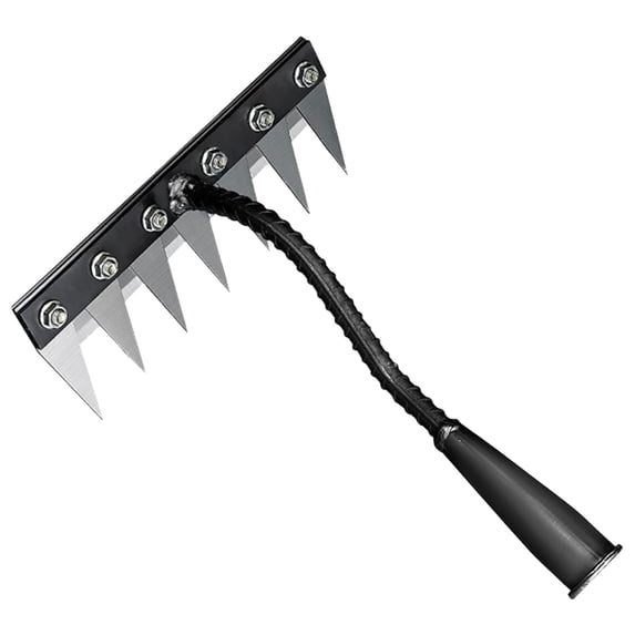 1 Pcs Garden Weeding Rake,Metal Weeding Rake,Small Weeding Rake,Garden ...