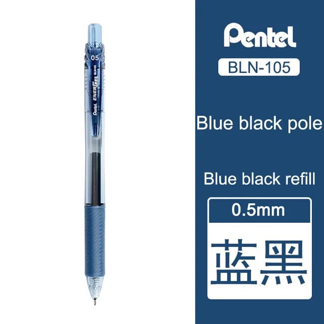 1 Pcs Gel Pen BLN105 Needle Tip Writing Smooth Quick Dry Color Ink 0 ...