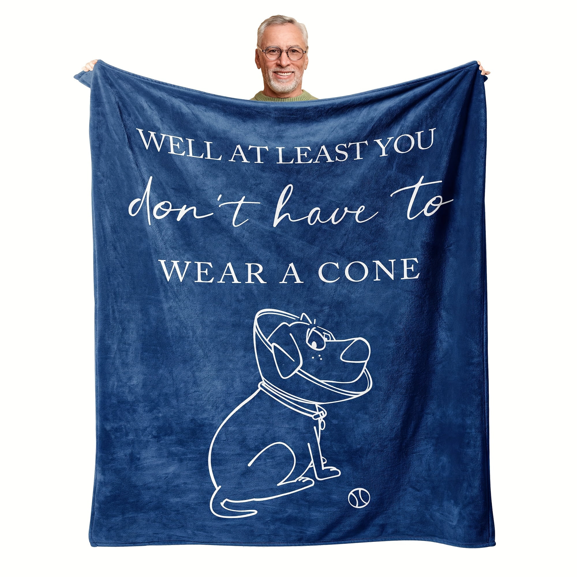 1 Pcs Get Well Gifts For Women/Men Blanket Blue, Get Well Gifts For ...