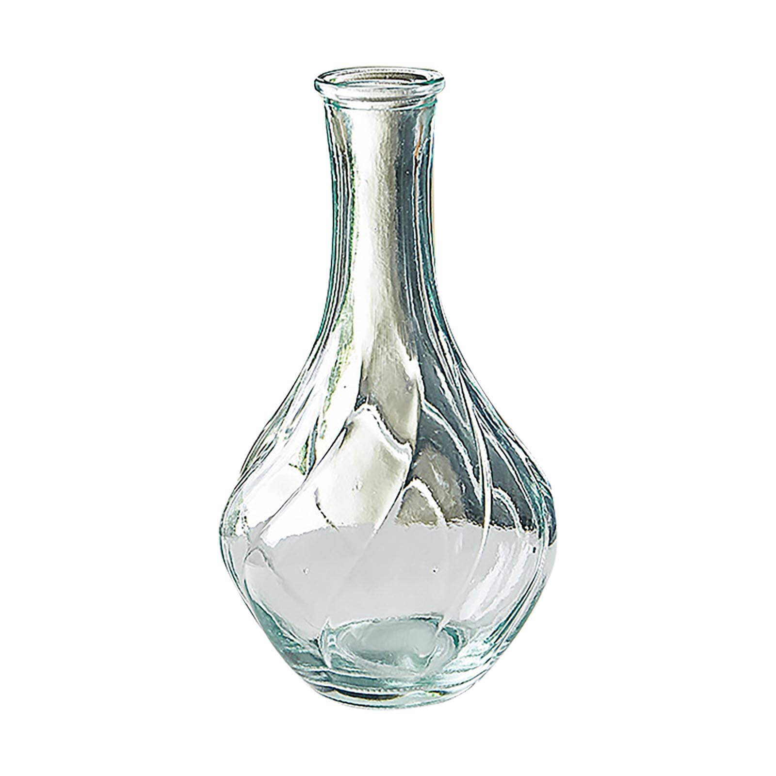 1 Pcs Glass Bud Vase, Clear Small Flower Vases, Vintage Glass Vases ...