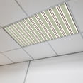 1 Pcs Green Brown Stripe Fluorescent Light Covers Country Farmhouse ...