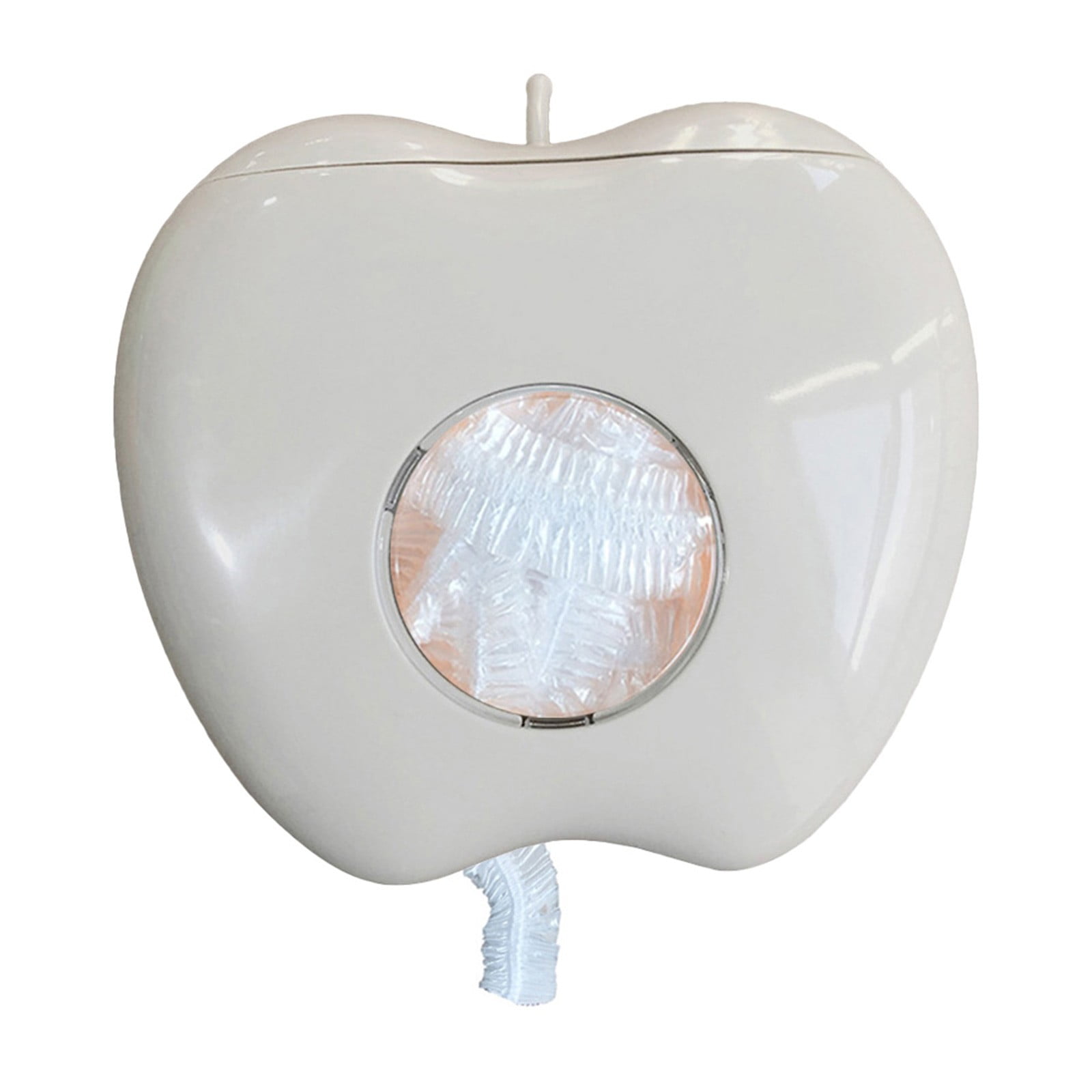 1 Pcs Grey Plastic Wrap Storage Box Organizer with 100 Cling Film Bags ...