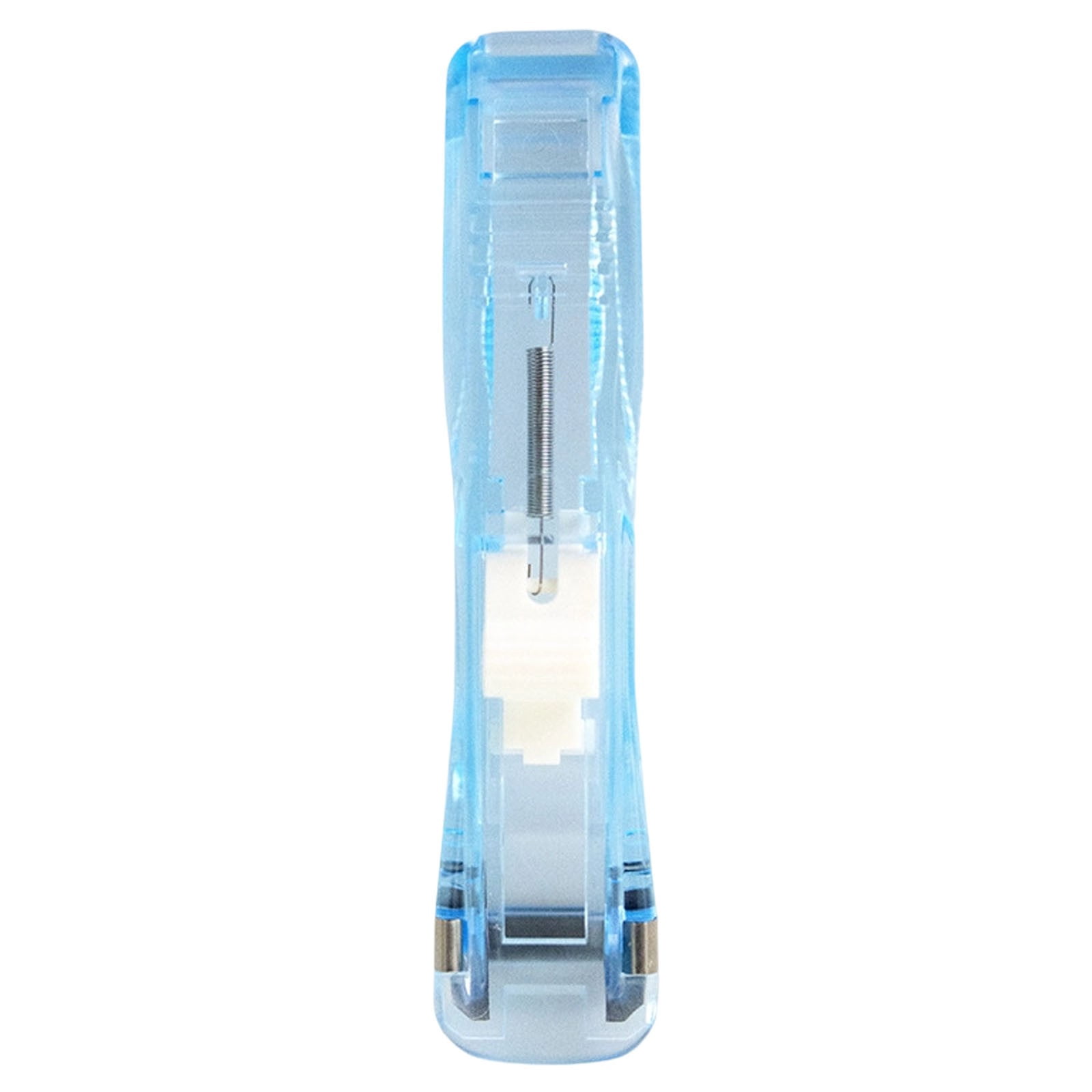 1 Pcs Handheld Paper Clip Dispenser, Portable Clip Stapler Push Stapler ...