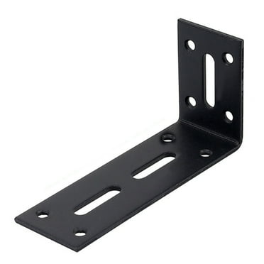 SKYSHALO 24" Long 2-Piece Folding Shelf Brackets Rolling Shelf Brackets ...