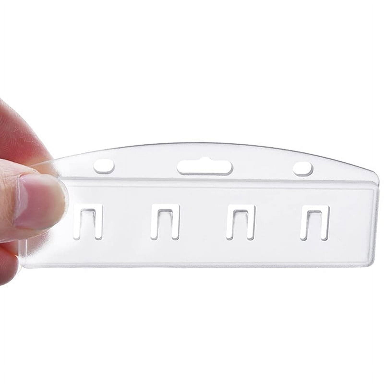 1 Pcs Horizontal Half Card Badge Holder For Swipe ID Cards Fros WA ...