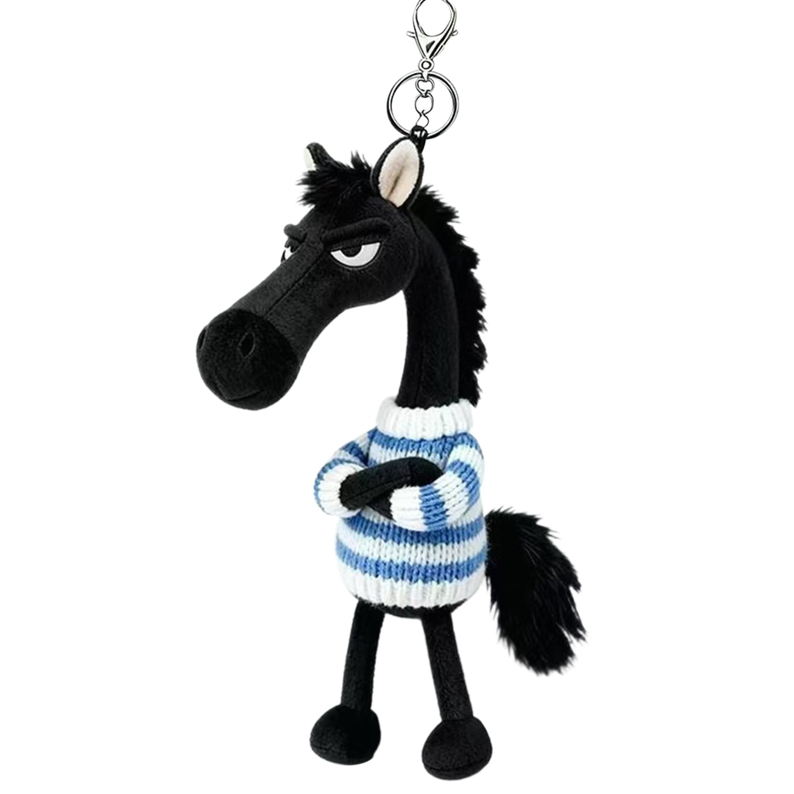 1 Pcs Horse Keychain, Horses Stuffed Animal Keychain, Cute Plush ...