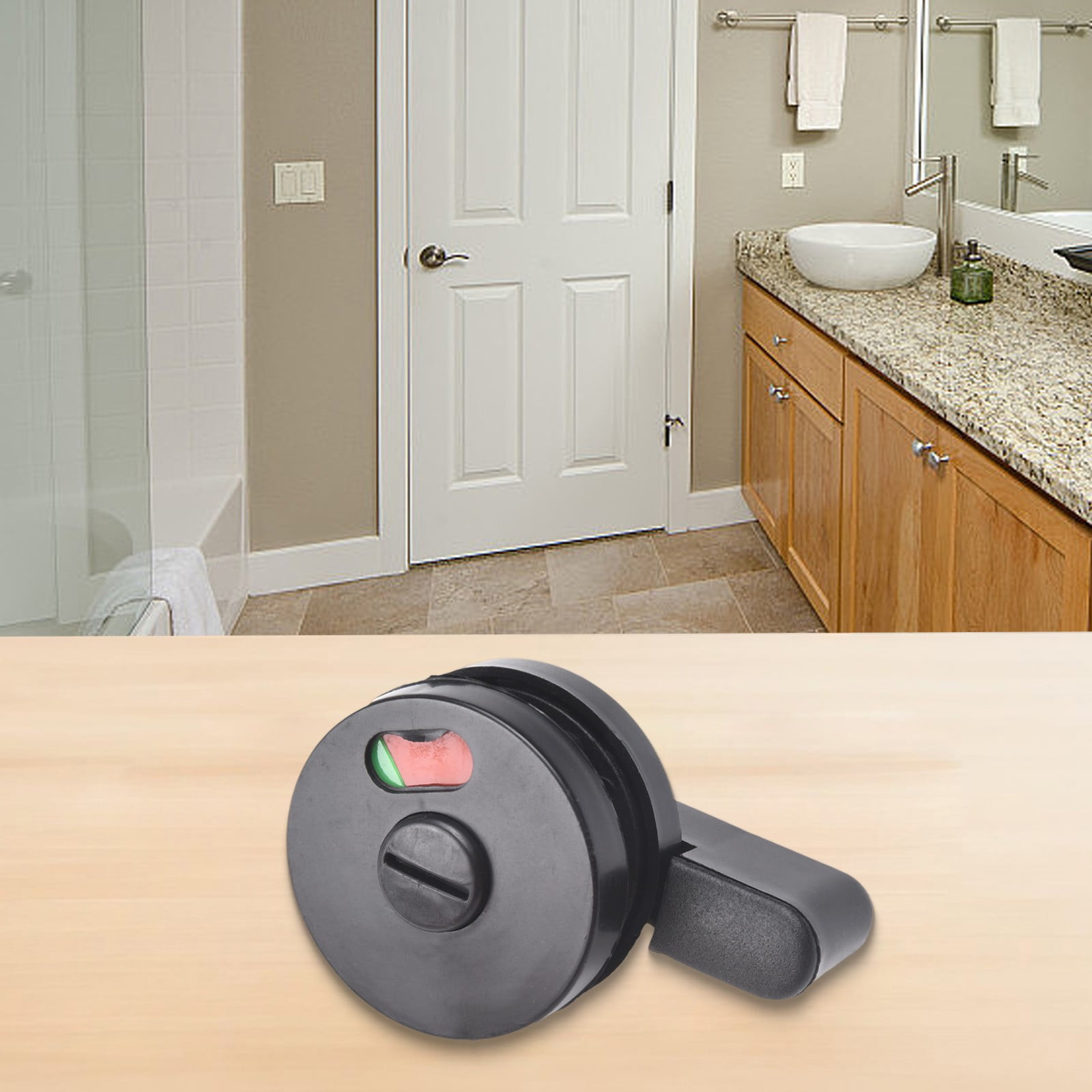 1 Pcs Indicator Door Lock Public Toilet Hardware Bolt Latch for ...