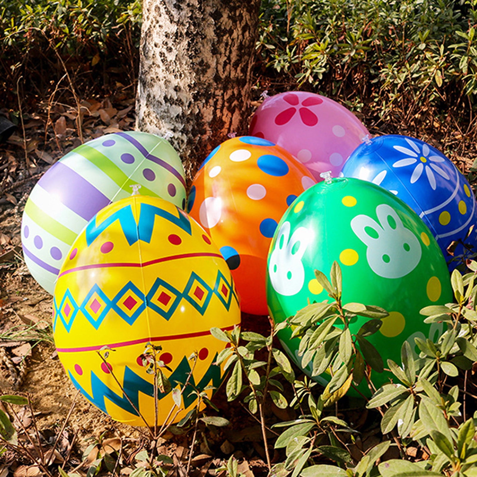 1 Pcs Inflatable Easter Eggs Decorations Easter Inflatables Outdoor ...