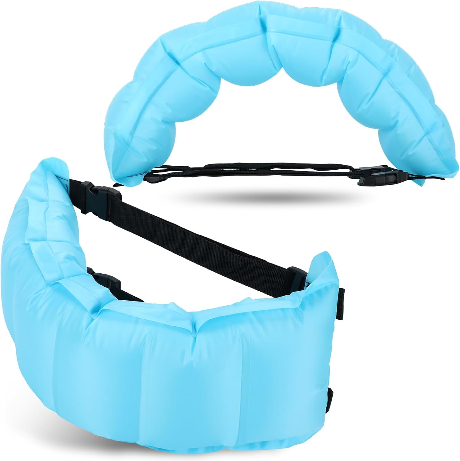 1 Pcs Inflatable Swim Belt Pool Flotation Portable Waist Floatation Aid ...