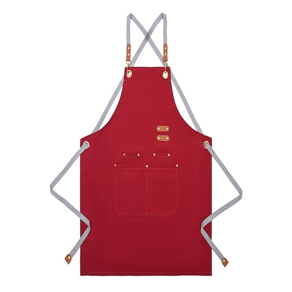 1 Pcs Kitchen Apron,Cross Back Aprons For Women With Pockets,Water ...
