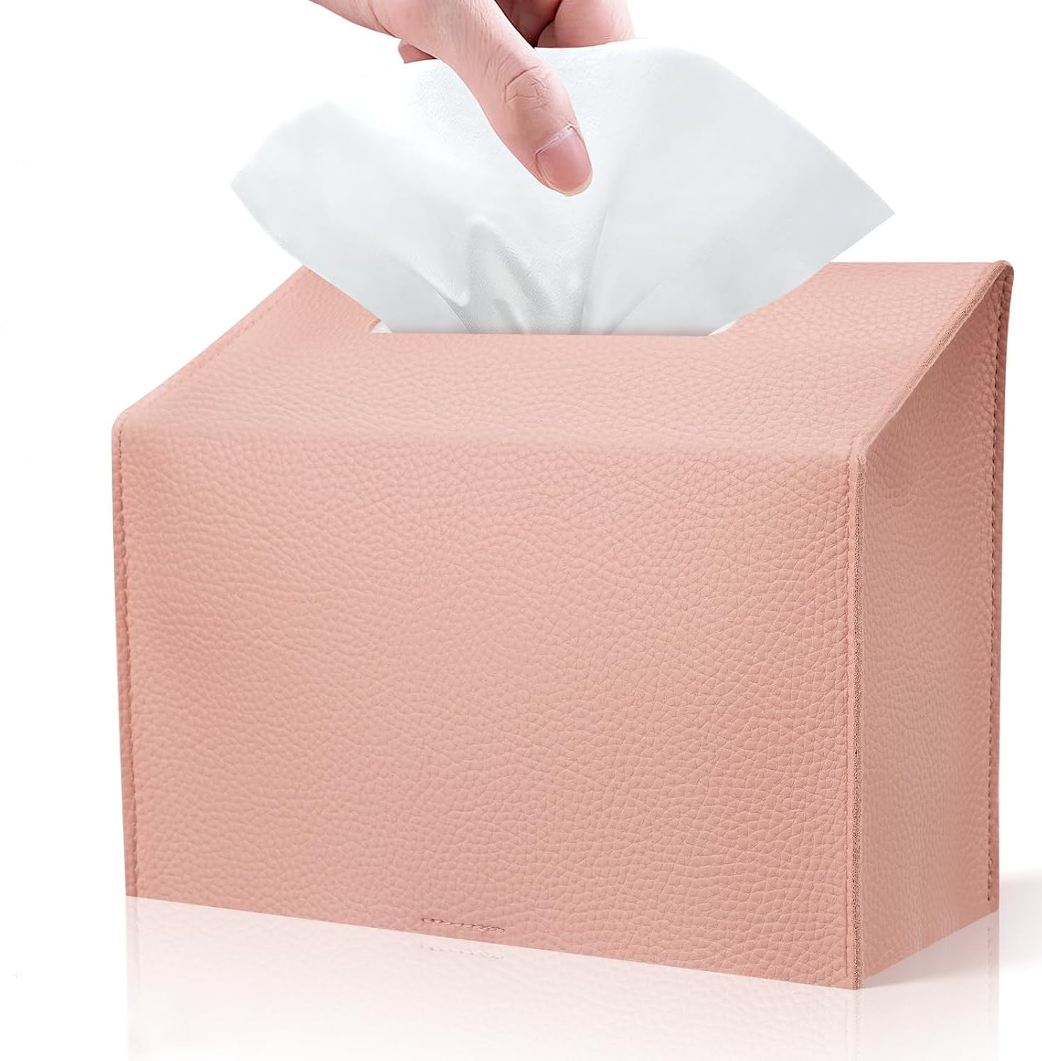 1 Pcs Leather Cover for Disposable Paper Hand Towel Box Compatible with ...