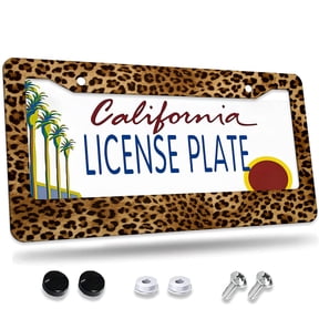 Shop Durable License Plate Brackets and Frames for Vehicles at Walmart