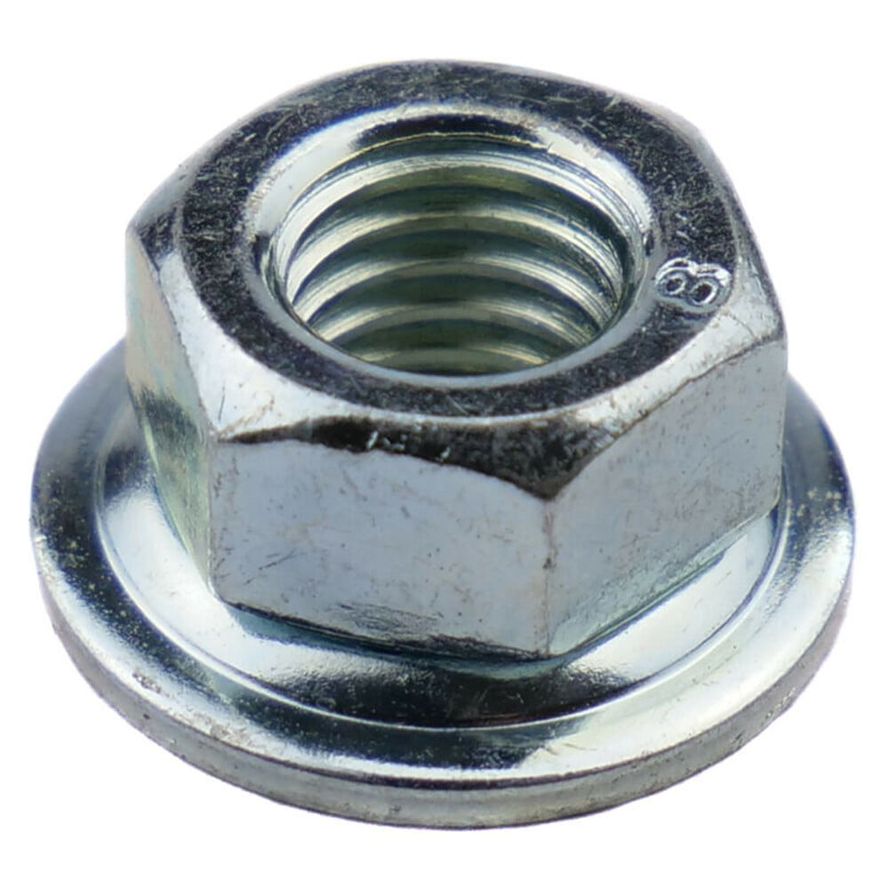 1 Pcs M8x1.25 Thread Flanged Blade Screw Nut For Trimmer Brushcutter ...