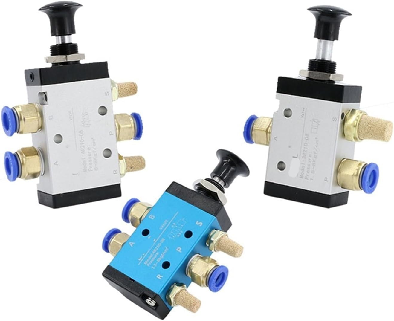 1 Pcs Manual Valve Mechanical Valve 3R210/4R210/3R310/4R310/4R410 Pneumatic Switch Two Position ...