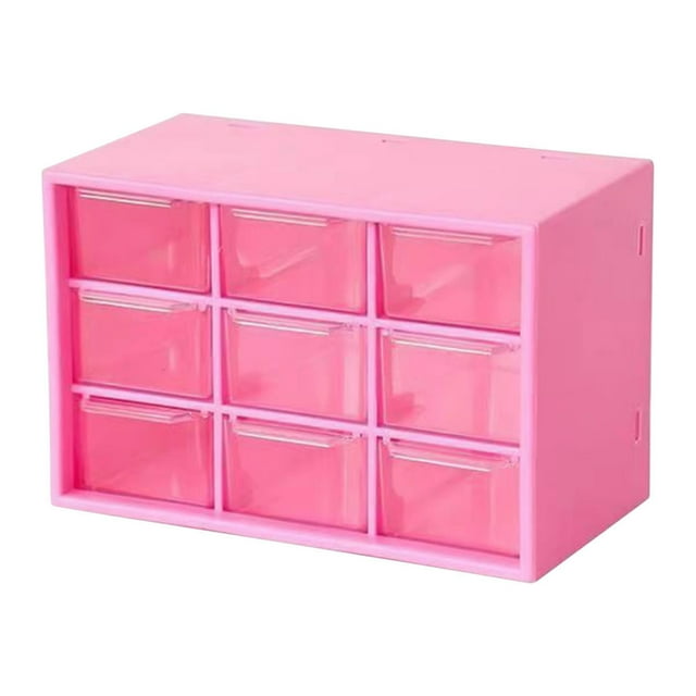 1 Pcs Mini Drawer Organizer Small Organizer with Drawers Plastic ...