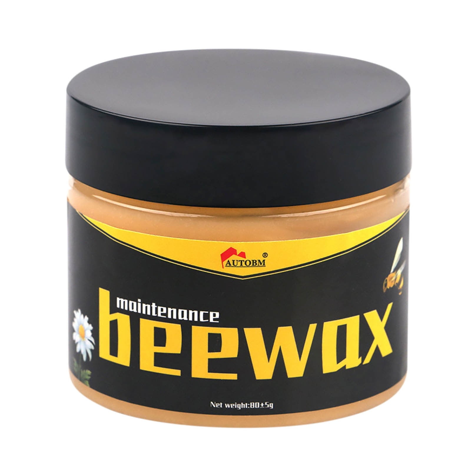 1 Pcs Natural Beeswax Furniture Polish for Wood Floors & Cabinets ...
