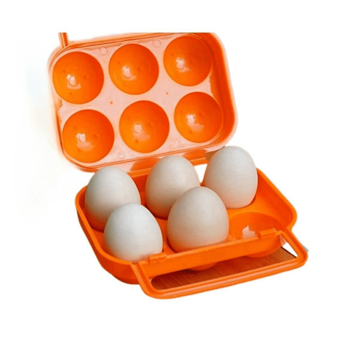 1 Pcs Outdoor Plastic Portable Camping 6 Eggs Carrier Container Case ...