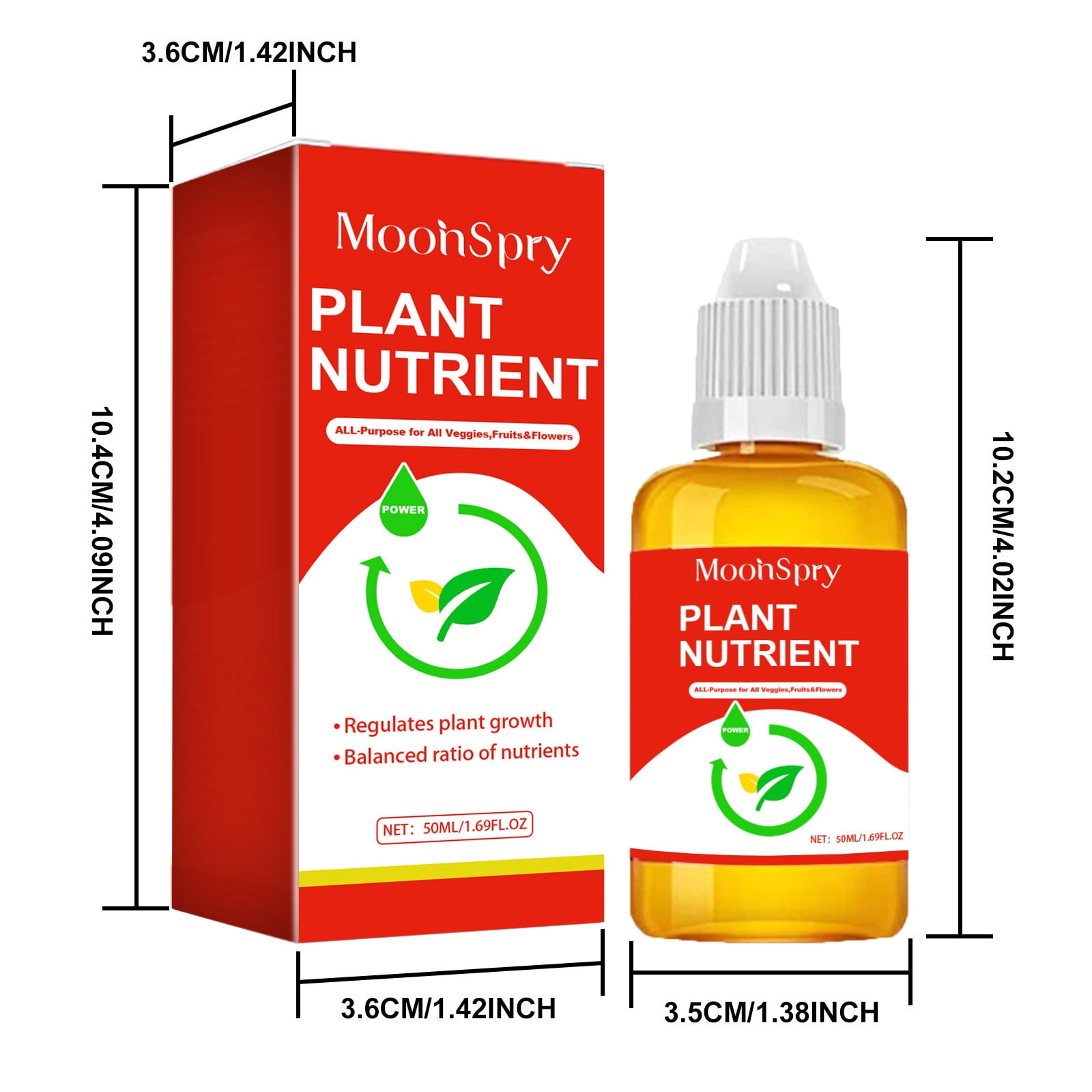 1 Pcs Plant Growth Enhancer Supplement 50ML - Boost Survival Rate ...