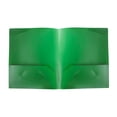 1 Pcs Plastic Folders with Pockets and Card Holder,Heavy-Duty Plastic ...