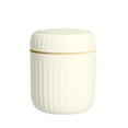 1 Pcs Plastic Mini Wastebasket Trash Can with Lid,Small Desktop Trash ...