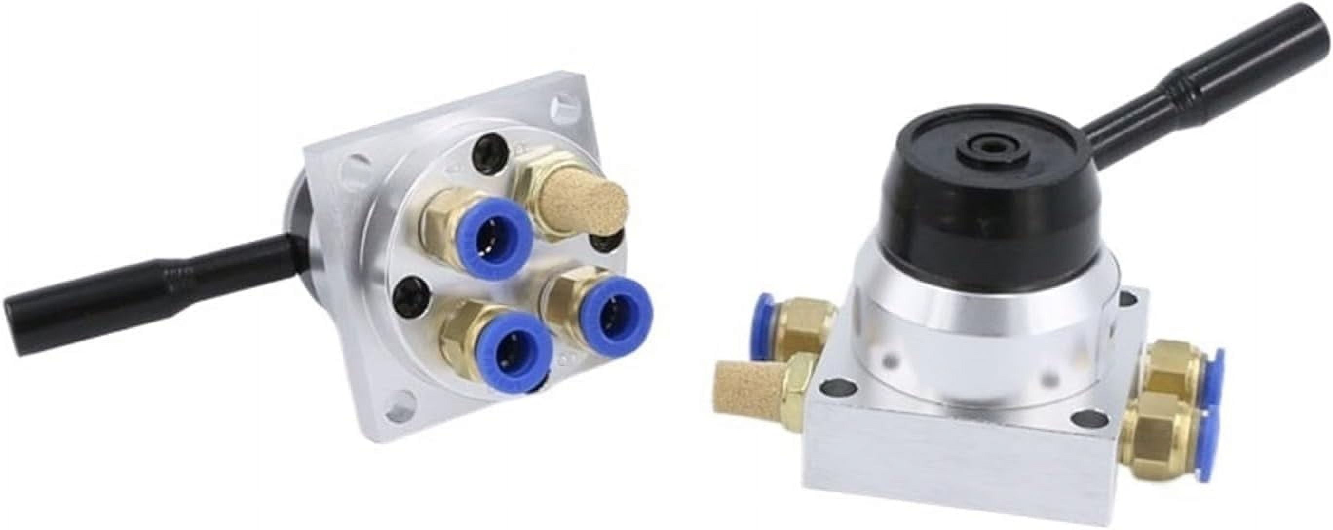 1 Pcs Pneumatic Manual Valve Manual Rotary Valve K34R6-8D/K34R6-8L Manual Valve Cylinder Control ...