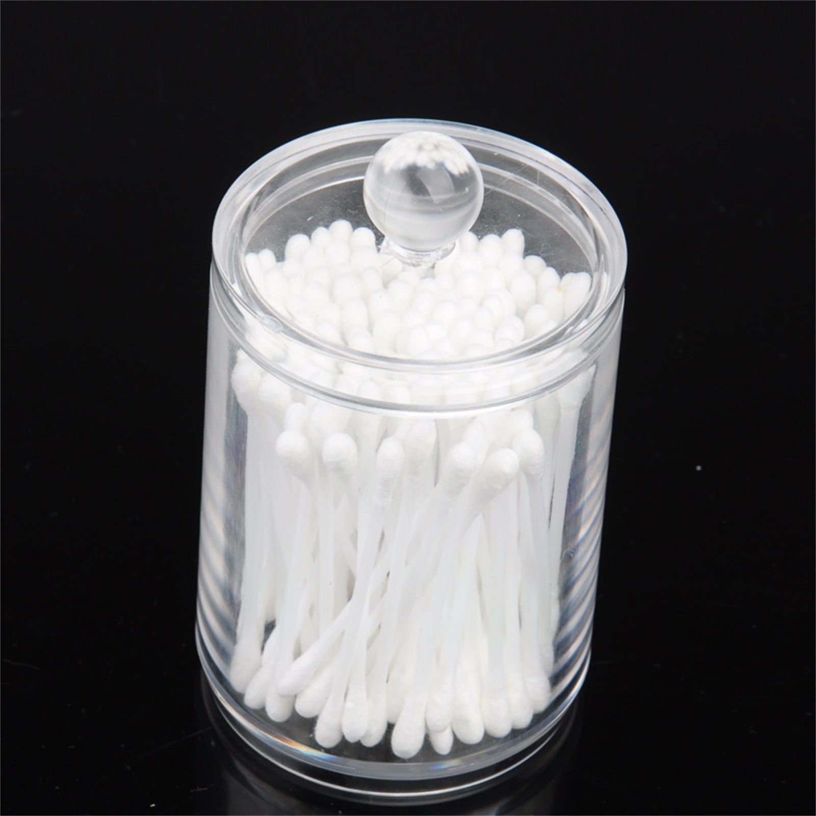 1 Pcs Qtip Holder Dispenser for Cotton Ball, Cotton Swab, Cotton Round ...