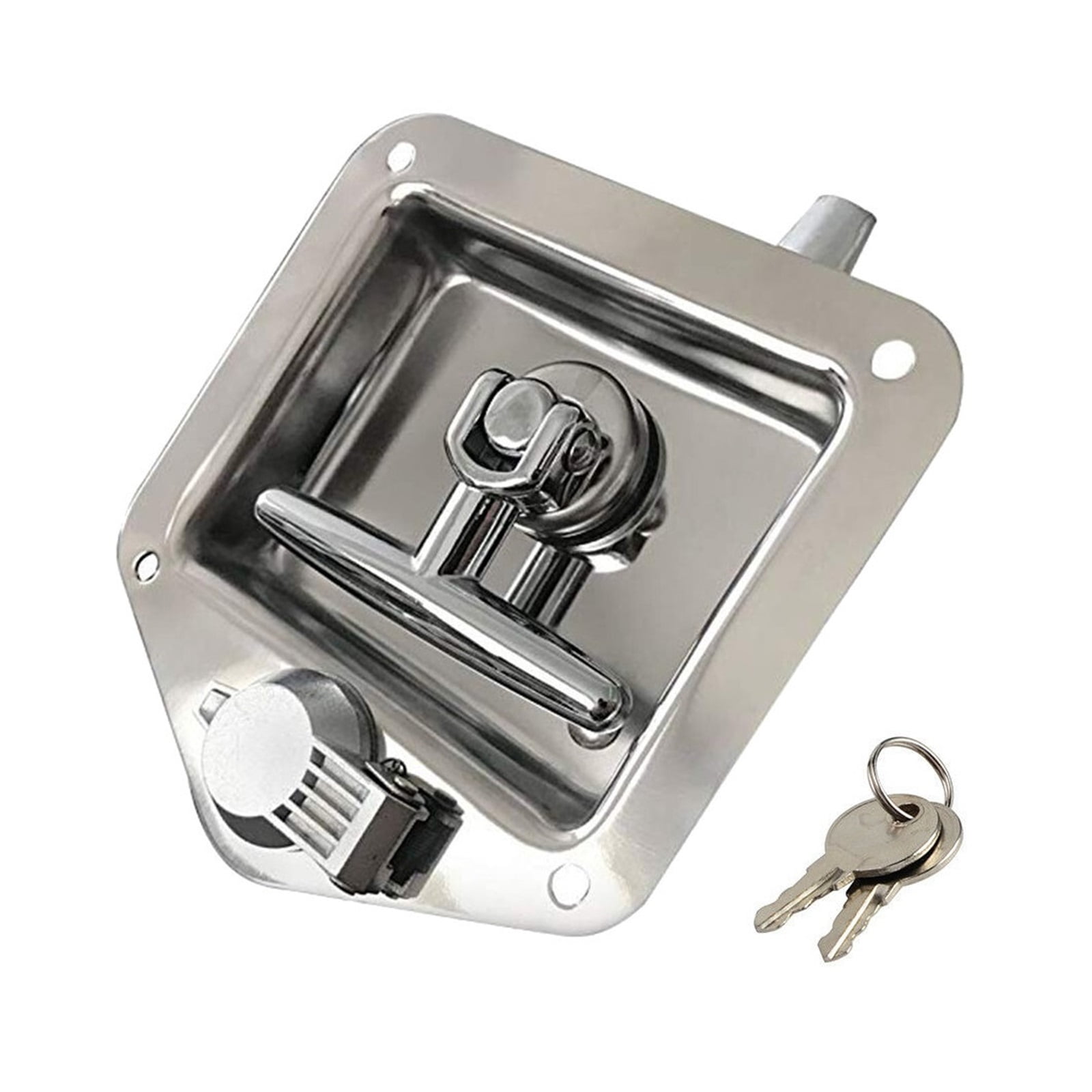 1 Pcs RV Yacht Door Lock Accessories Stainless Steel Toolbox Lock T ...