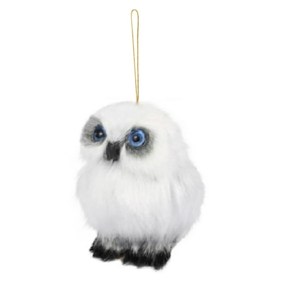 1 Pcs Realistic Animal Figurines, Animal Hanging Ornament, Faux Fur ...