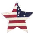 1 Pcs Red White and Blue American Flag Star Patriotic Ornaments for ...
