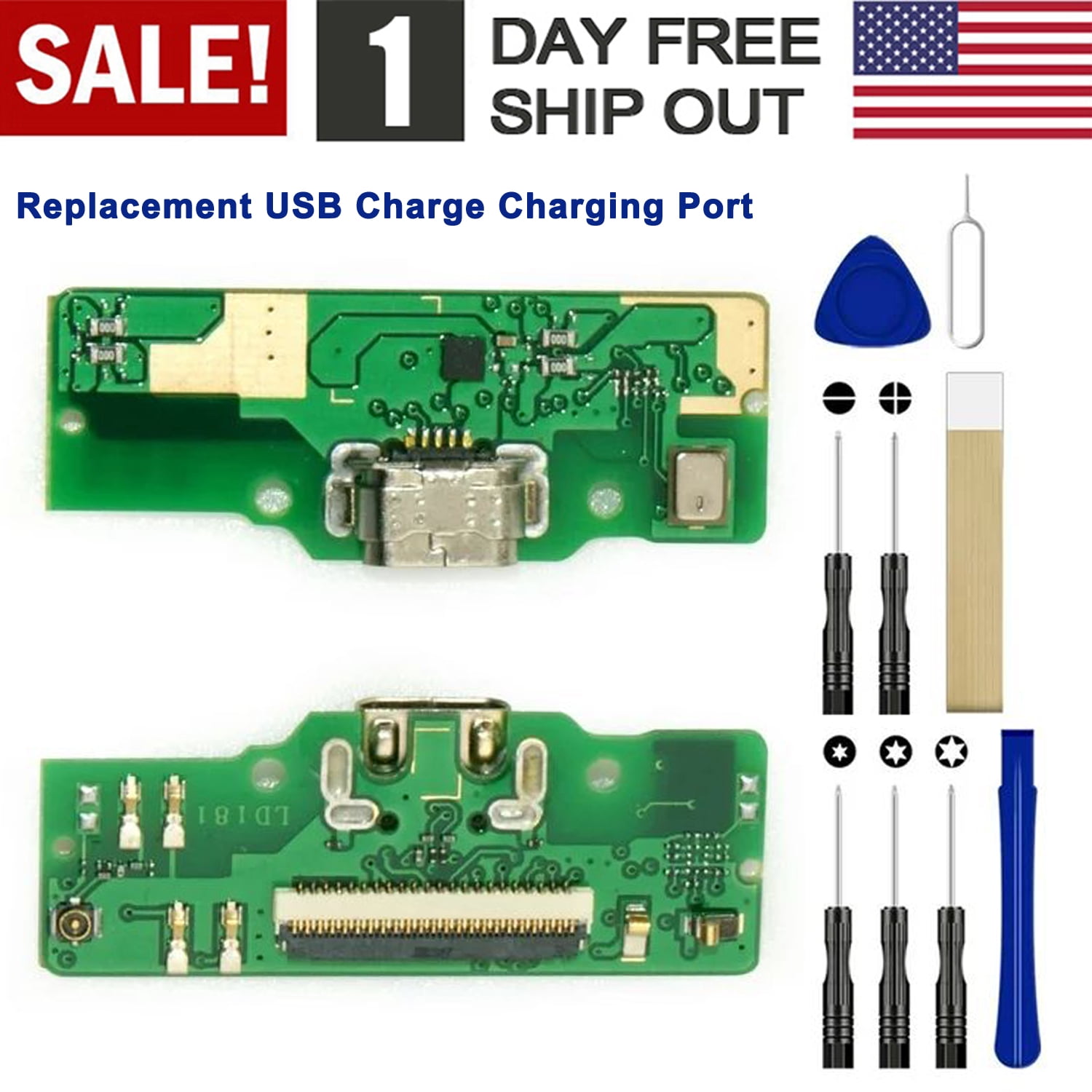1 Pcs Replacement USB Charge Charging Port for Samsung Galaxy Tab A 8.0 ...
