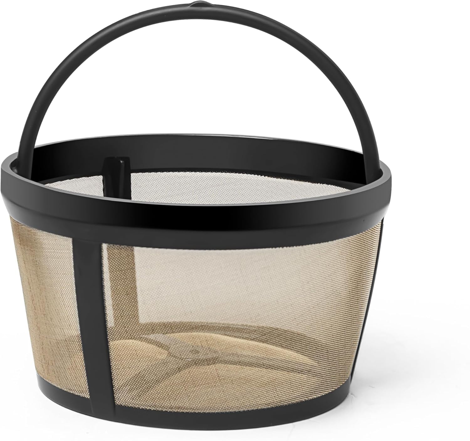 Walkfairy Reusable Coffee Filter, 4 Cup Basket Style, Stainless Steel ...