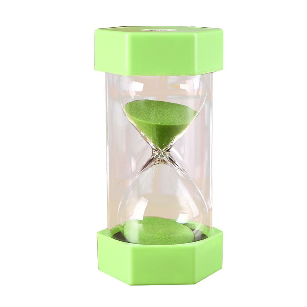 1 Pcs Sand Timer, Colorful Hourglass Sandglass Sand Clock Timers Set 5 ...