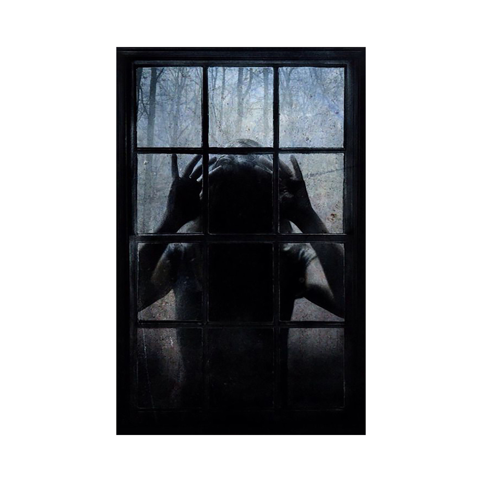 1 Pcs Scary Curtain Window Silhouette Decoration Window Cover Theme ...