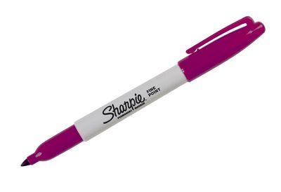1 Pcs Sharpie Fine Point Round Toe Black Ink Permanent Marker for Paper ...