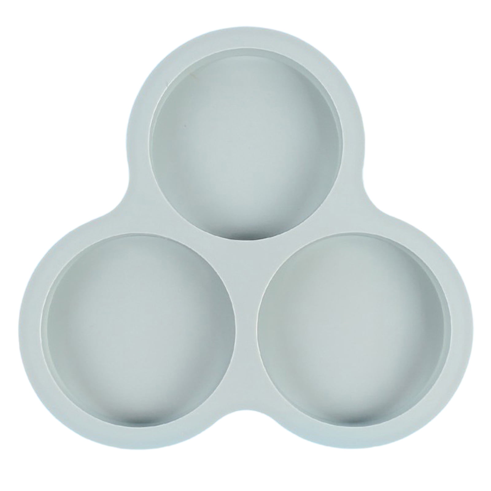 1 Pcs Silicone Egg Cups for Air Fryer,3-Cavity Cupcake Baking Tray ...