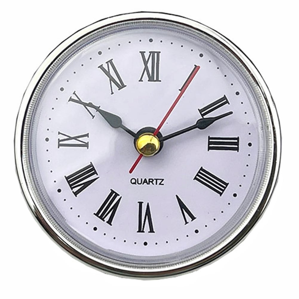 1 Pcs Silver 65mm Quartz Clock Insert DIY Clock Repair Parts Movement ...