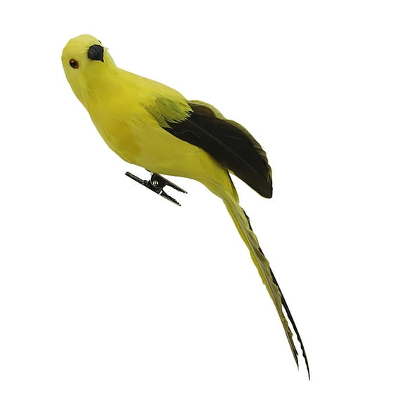 1 Pcs Simulation Parrot Figurine, Artificial Parrot Foam Feathered ...