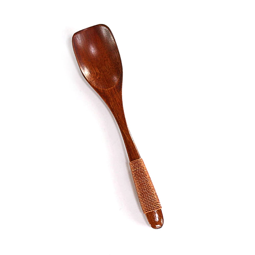 1 Pcs Small Wooden Spatulas Spoons,5.31 Inch Wood Spoon Spatula for ...