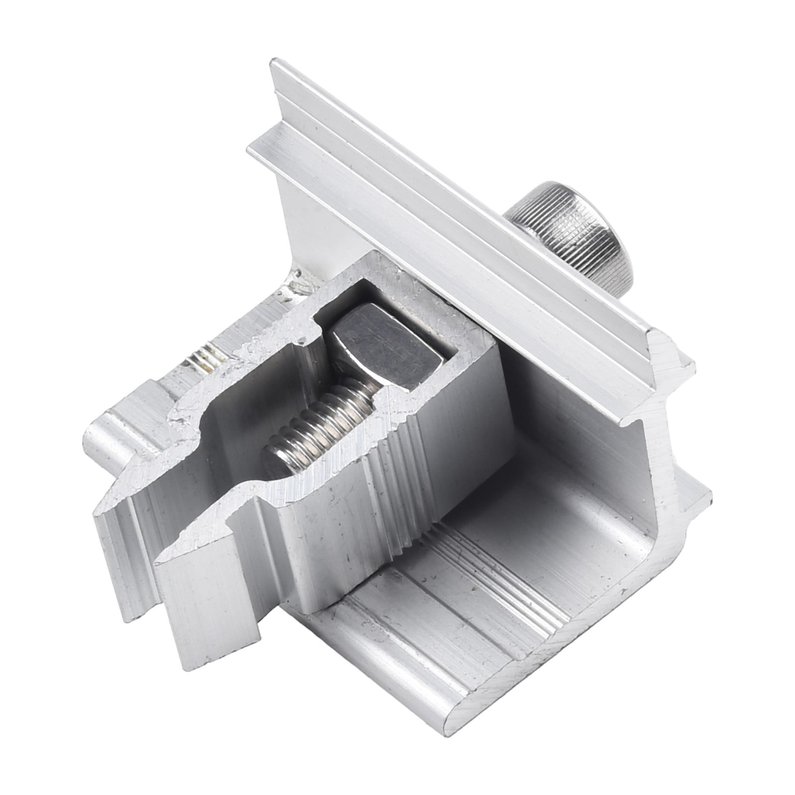 1 Pcs Solar Bracket Mounting Clamps Middle End PV Panel Clamp Solar ...