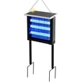 1 Pcs Solar Bug Zapper Outdoor Waterproof Mosquito Zapper with 3000v ...