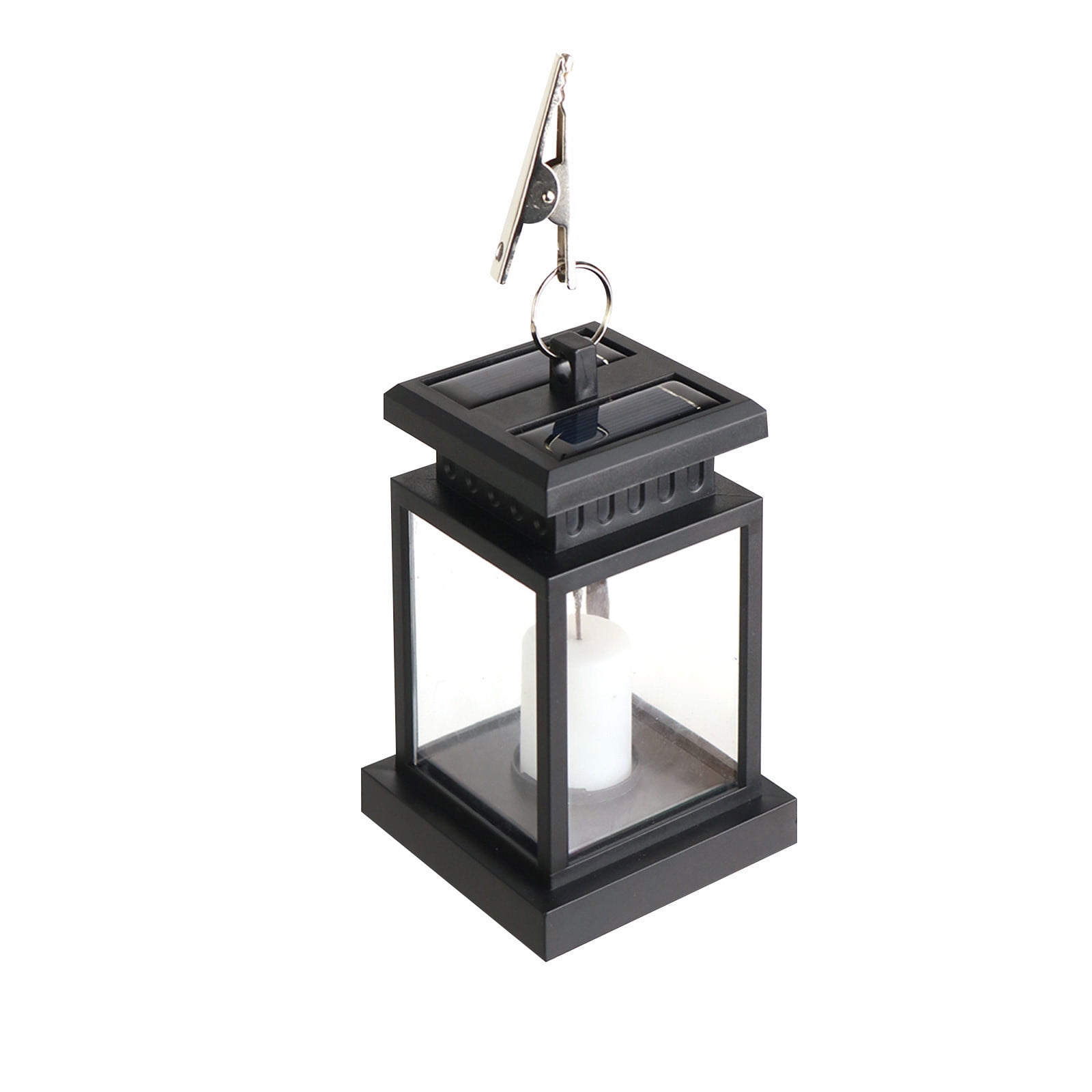1 Pcs Solar Hanging Lantern Outdoor Garden Decor Portable LED Retro ...