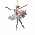 1 Pcs Sparkling Ballerina Ornament, 2D Acrylic Ballerina Dance Ornament ...