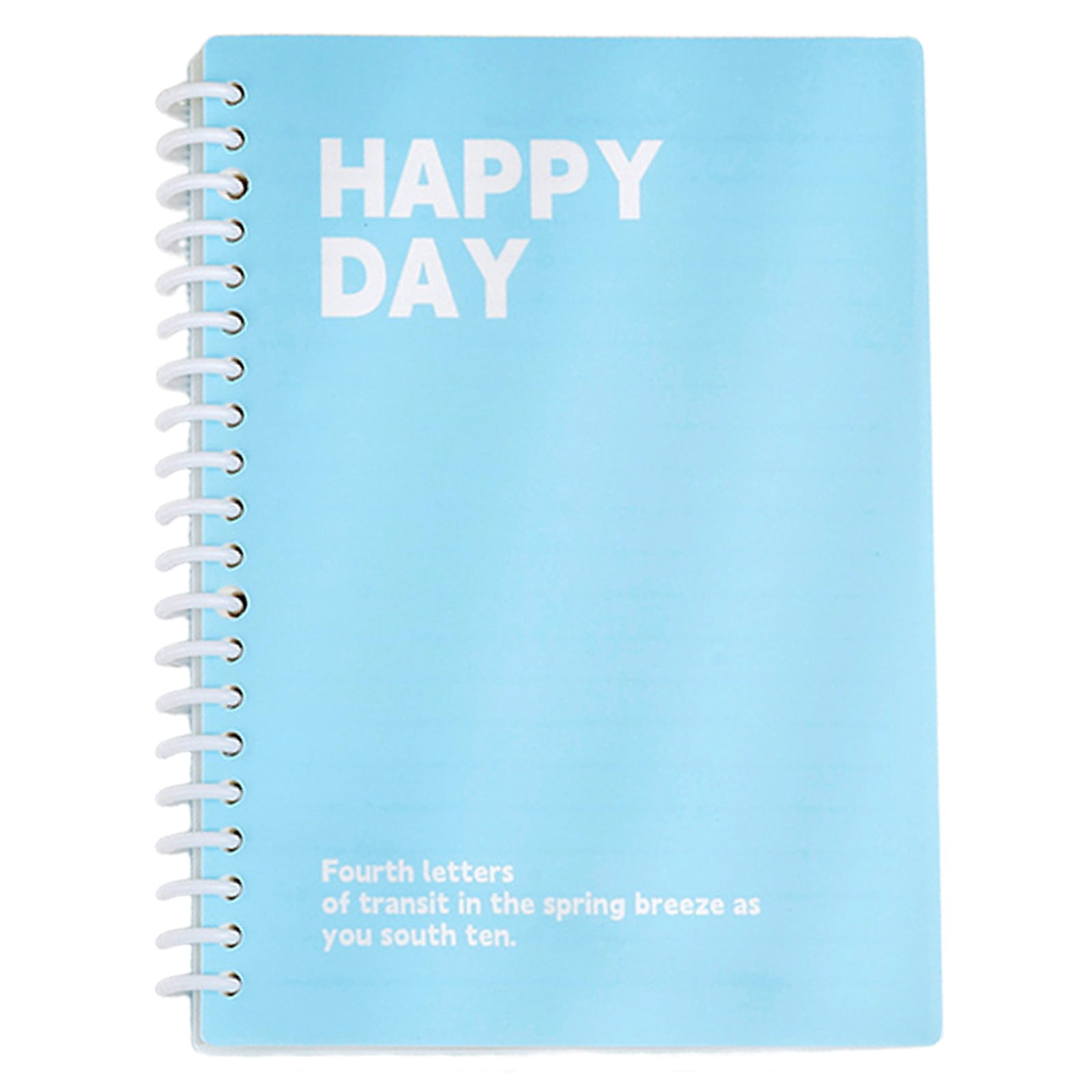 1 Pcs Spiral Notebook,A5 Inspirational Spiral Notebook,Appreciation ...
