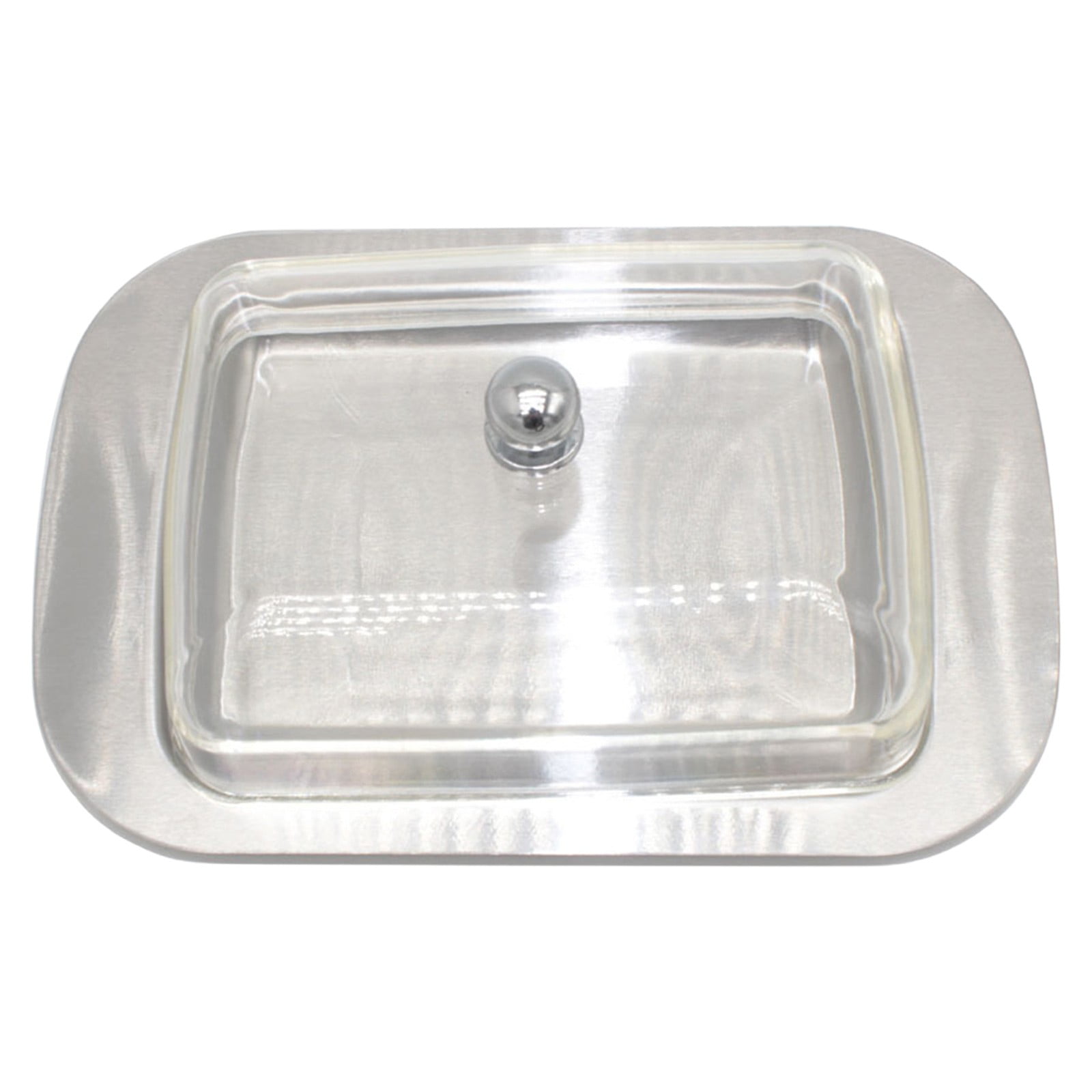 1 Pcs Stainless Steel Butter Dish, Butter Box, Cheese Container Fridge ...