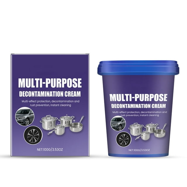 1 Pcs Stainless Steel Cleaner & Degreaser Paste - Deep Cleaning ...